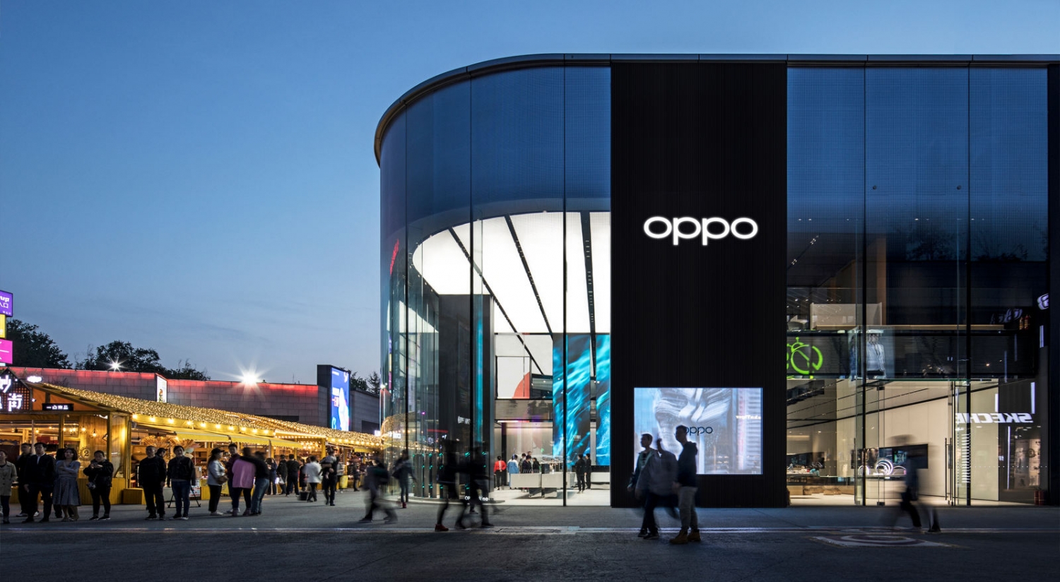 OPPO Super Flagship Store in Beijing | RECHI